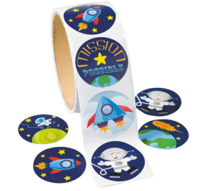 Rocket Ship Party Favors – Defiantly Domestic