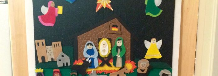 Felt Nativity Advent Calendar – Defiantly Domestic