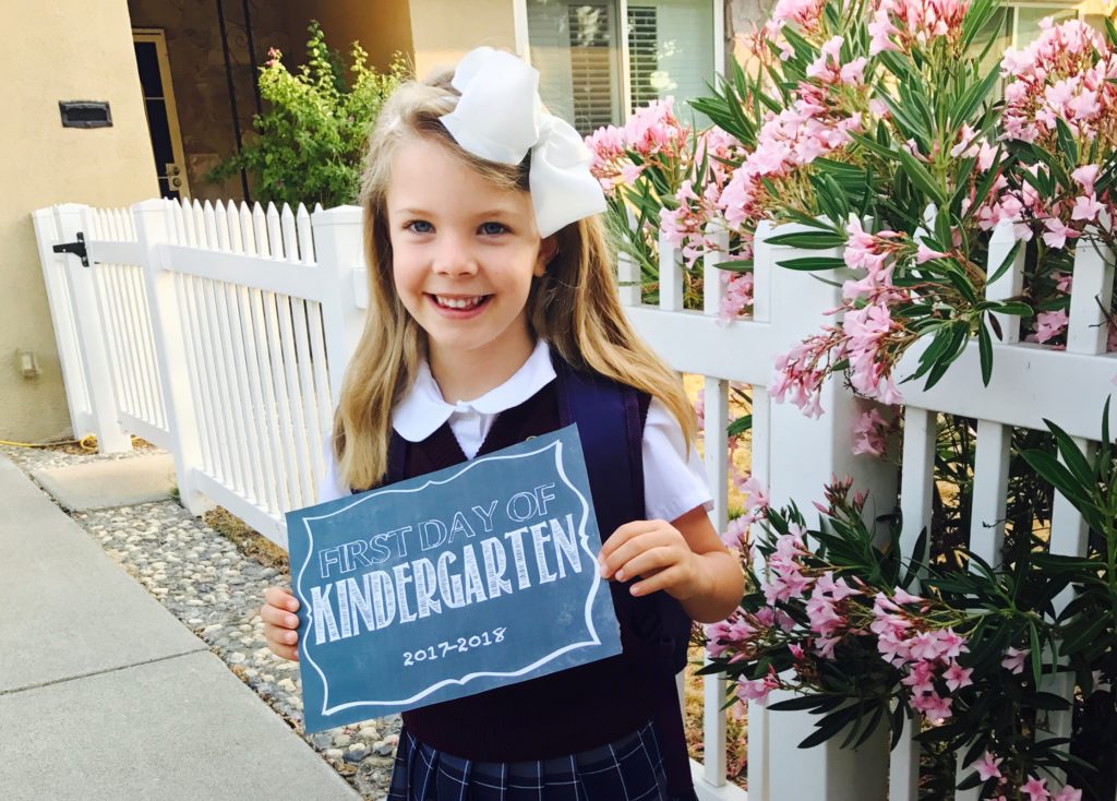 My First Day of Kindergarten – Defiantly Domestic
